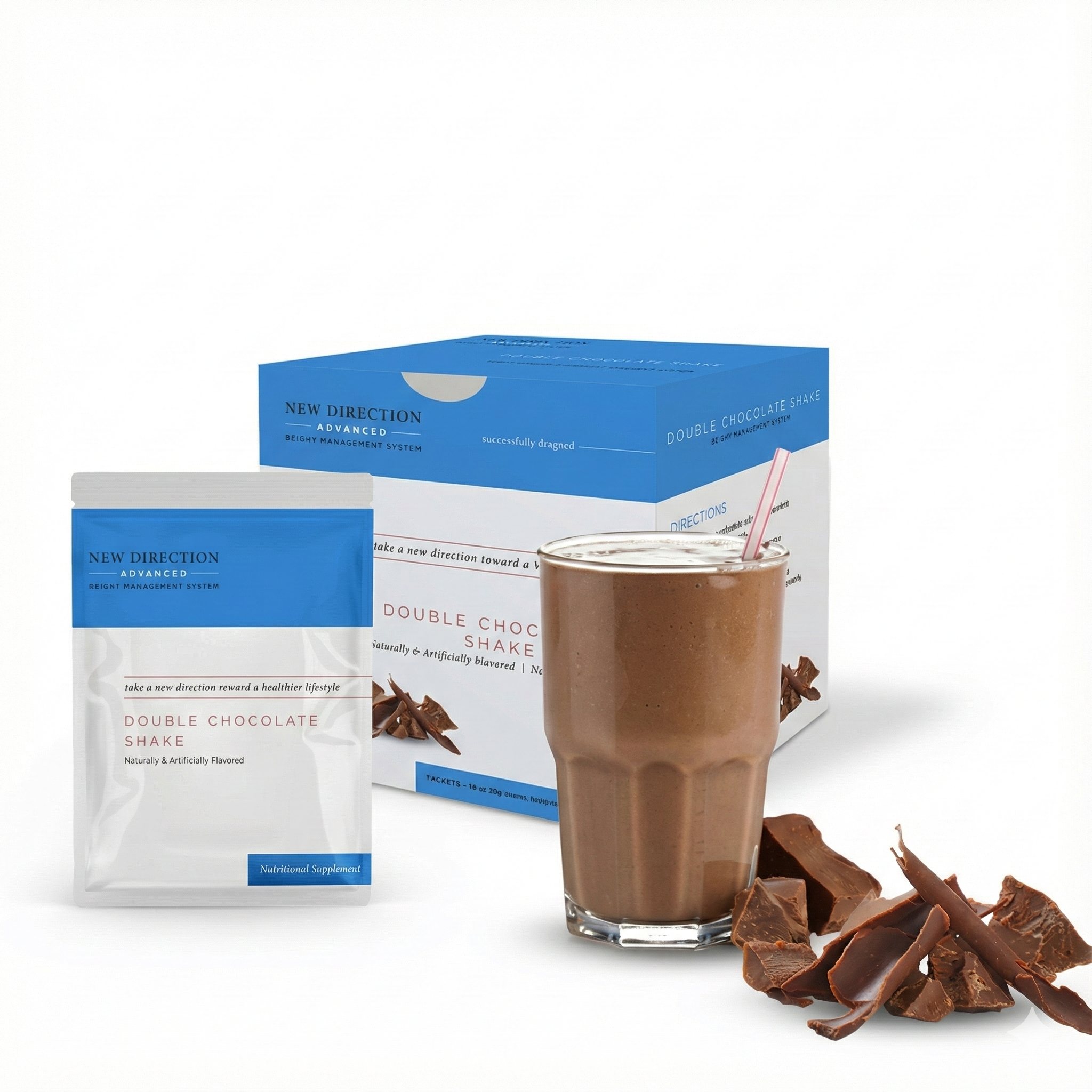 New Direction Double Chocolate Shake – FitWise Nutrition