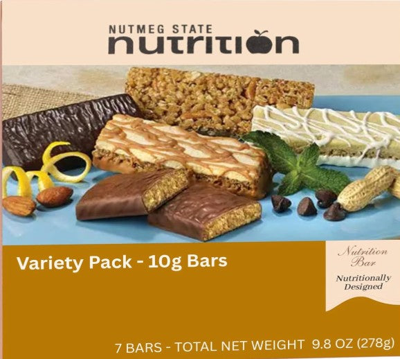 DPTG 10 Grams Protein Bar Variety Pack | Diet Protein To-go Bars ...
